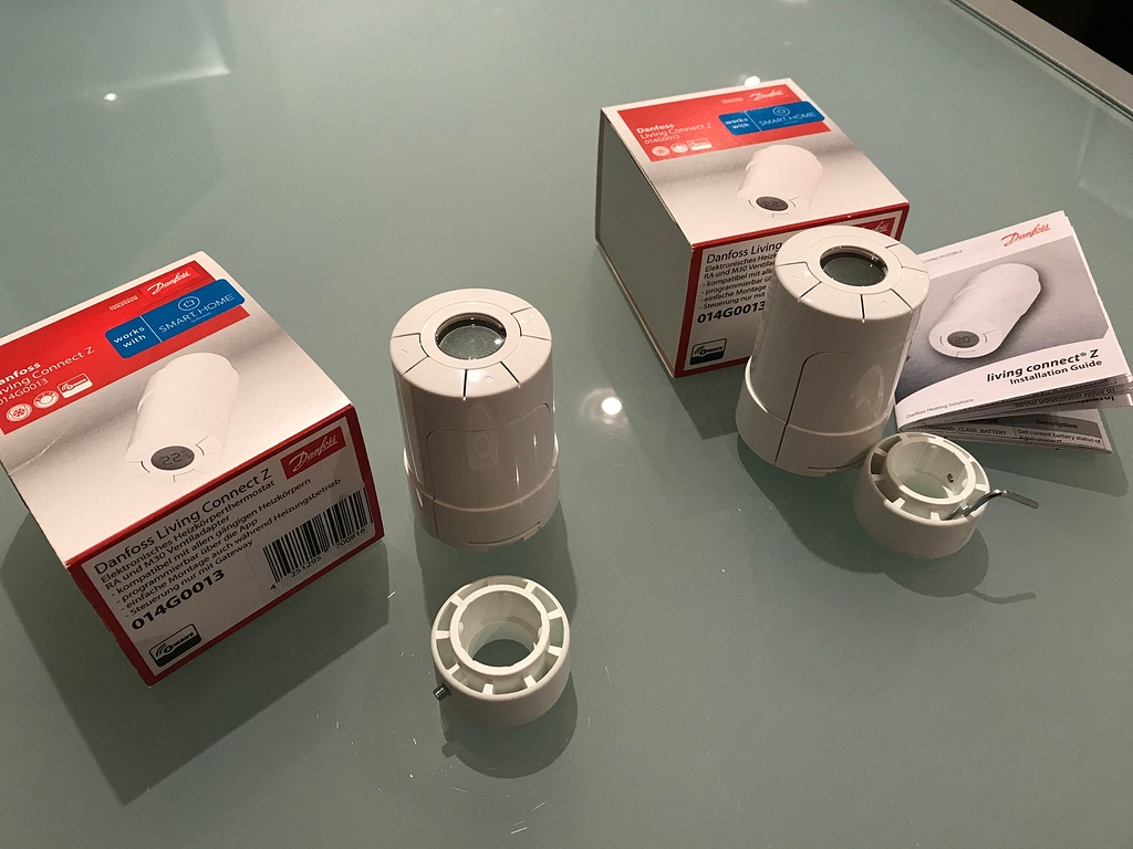 [VERKAUFT] 2x Danfoss Living Connect Z Thermostate Z-Wave - Marktplatz ...